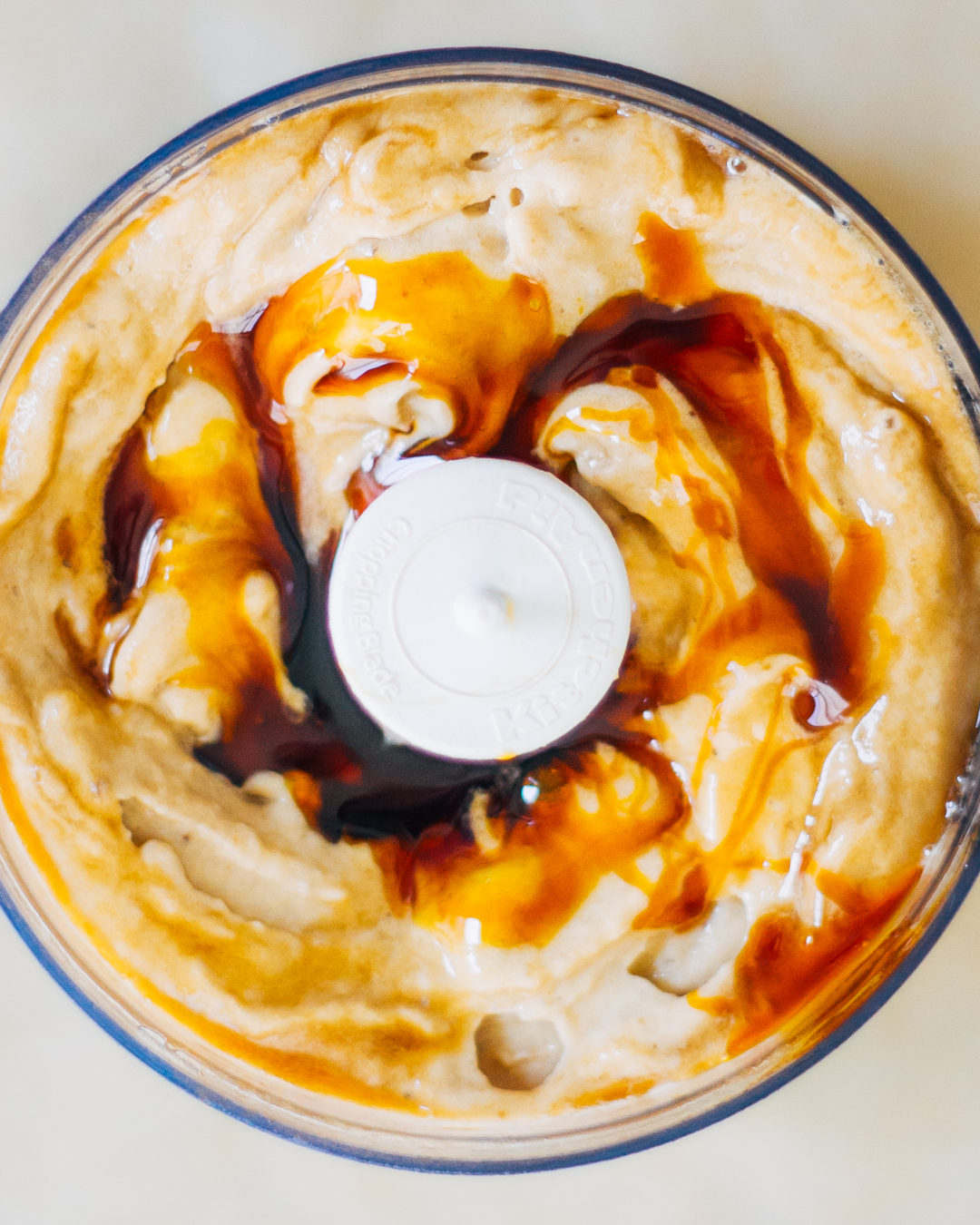 Mocha Chip Banana Ice Cream | Well and Full