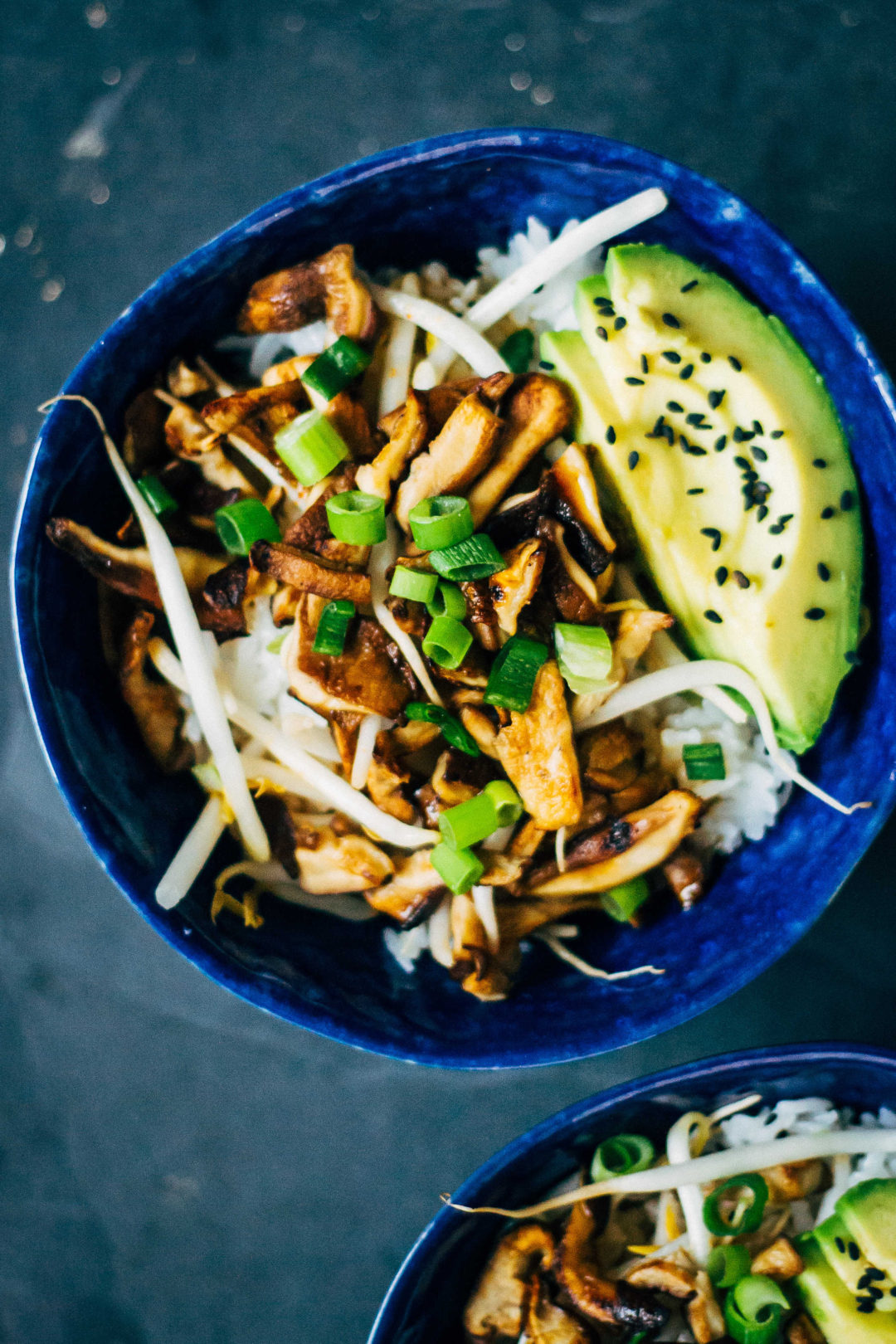 Vegan Shiitake Donburi | Well and Full