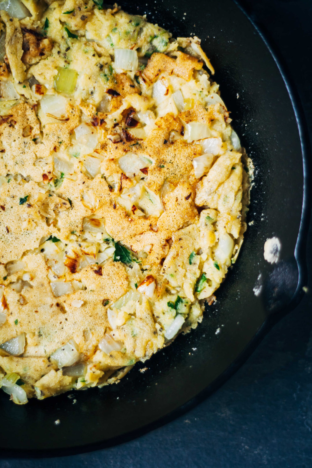 Socca | Provençal Chickpea Flatbread | Well and Full