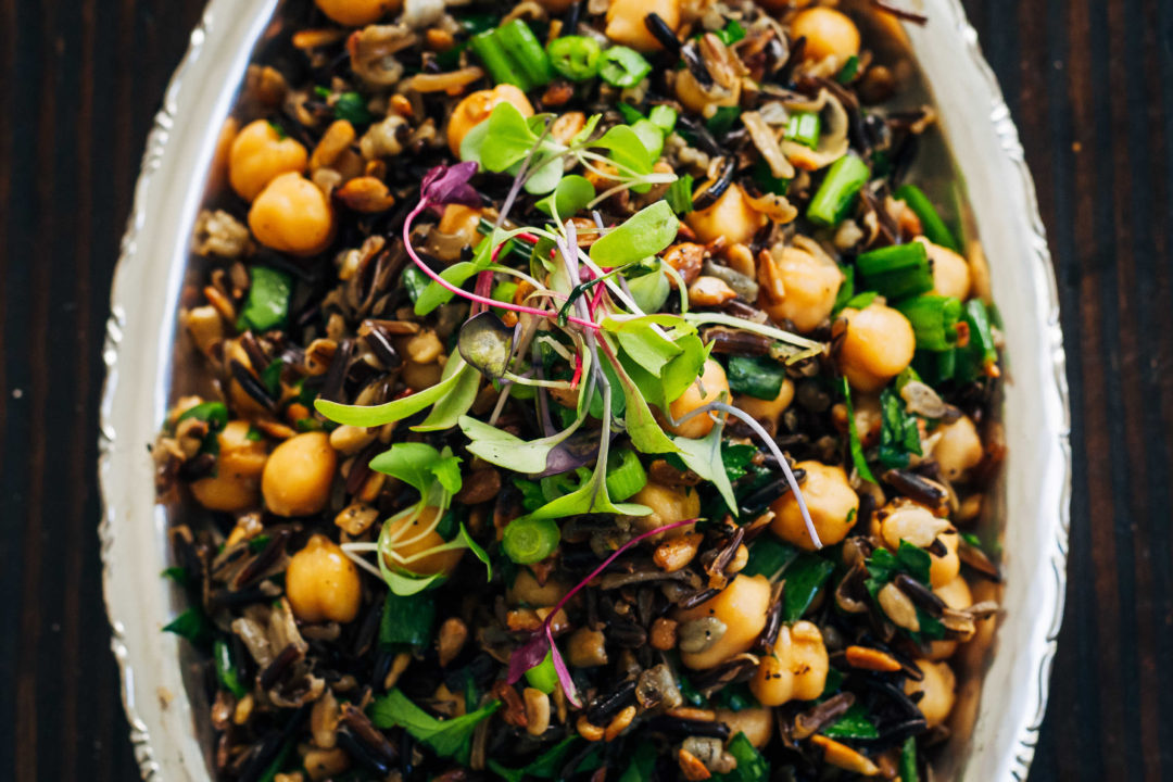 Sprouted Forbidden Rice Salad | Well and Full