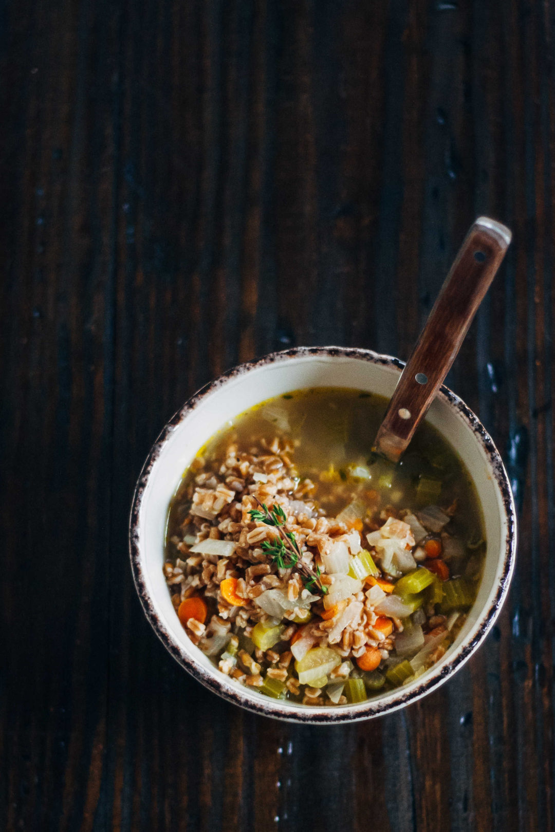 Rustic Vegetable Soup | Well and Full