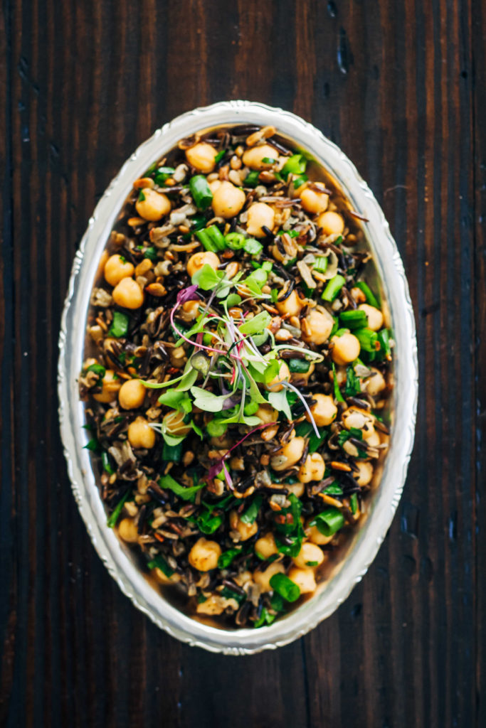 Sprouted Forbidden Rice Salad | Well and Full