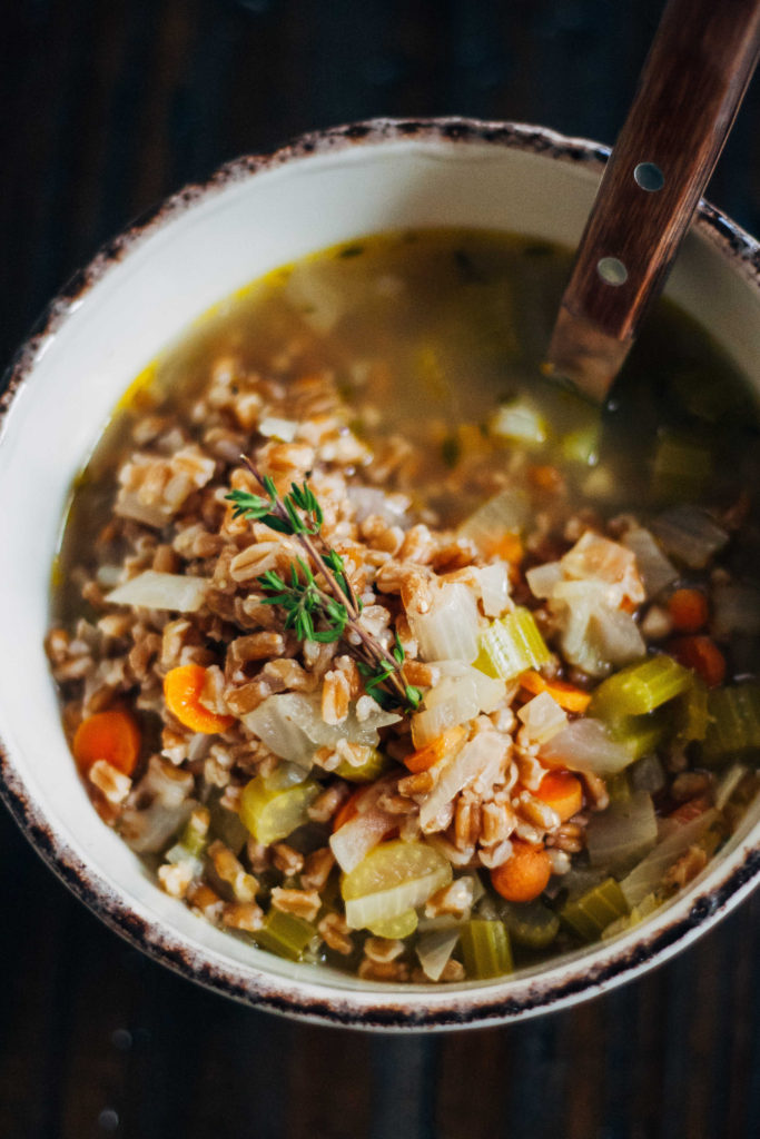 Rustic Vegetable Soup | Well and Full