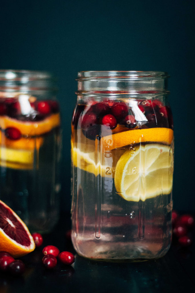 Cranberry Orange Detox Water | Well and Full