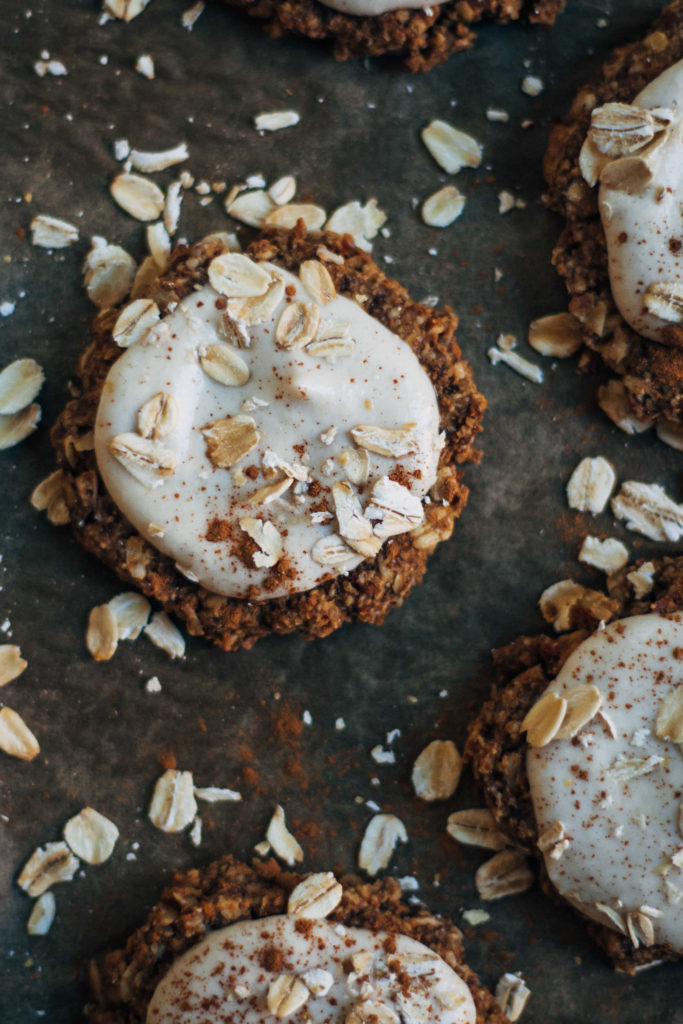 Some Really Good Raw Vegan Oatmeal Cookies | Well and Full