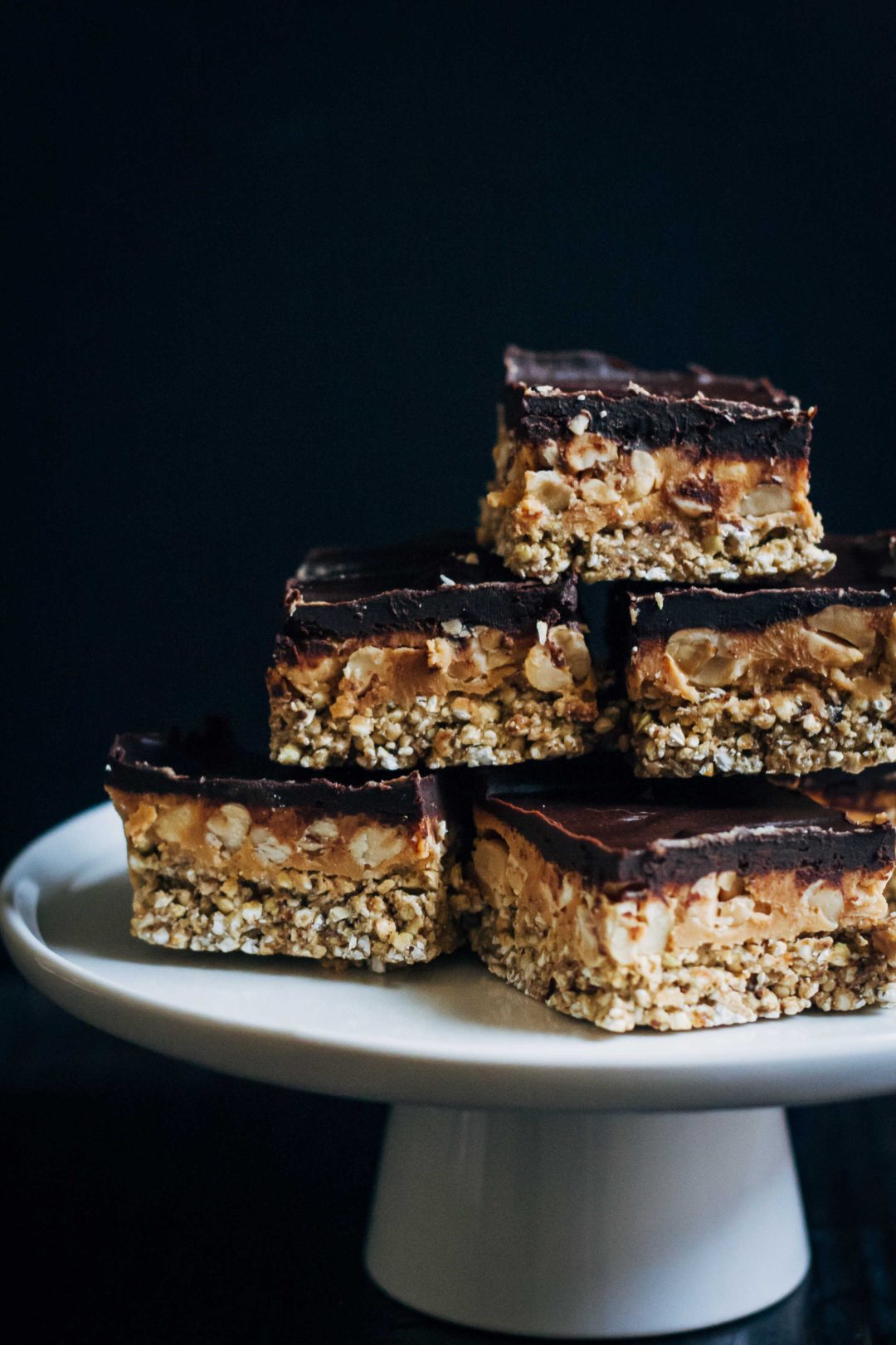 Vegan Snickers Bars | Well and Full