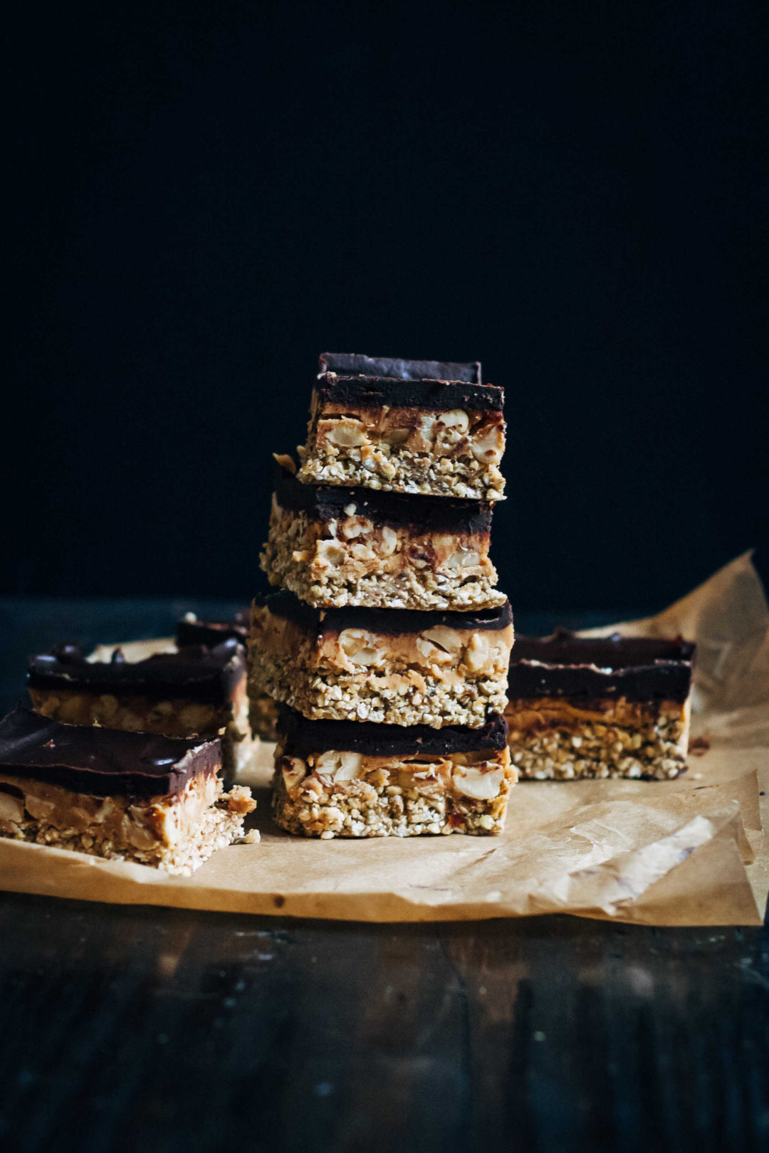 Vegan Snickers Bars | Well and Full