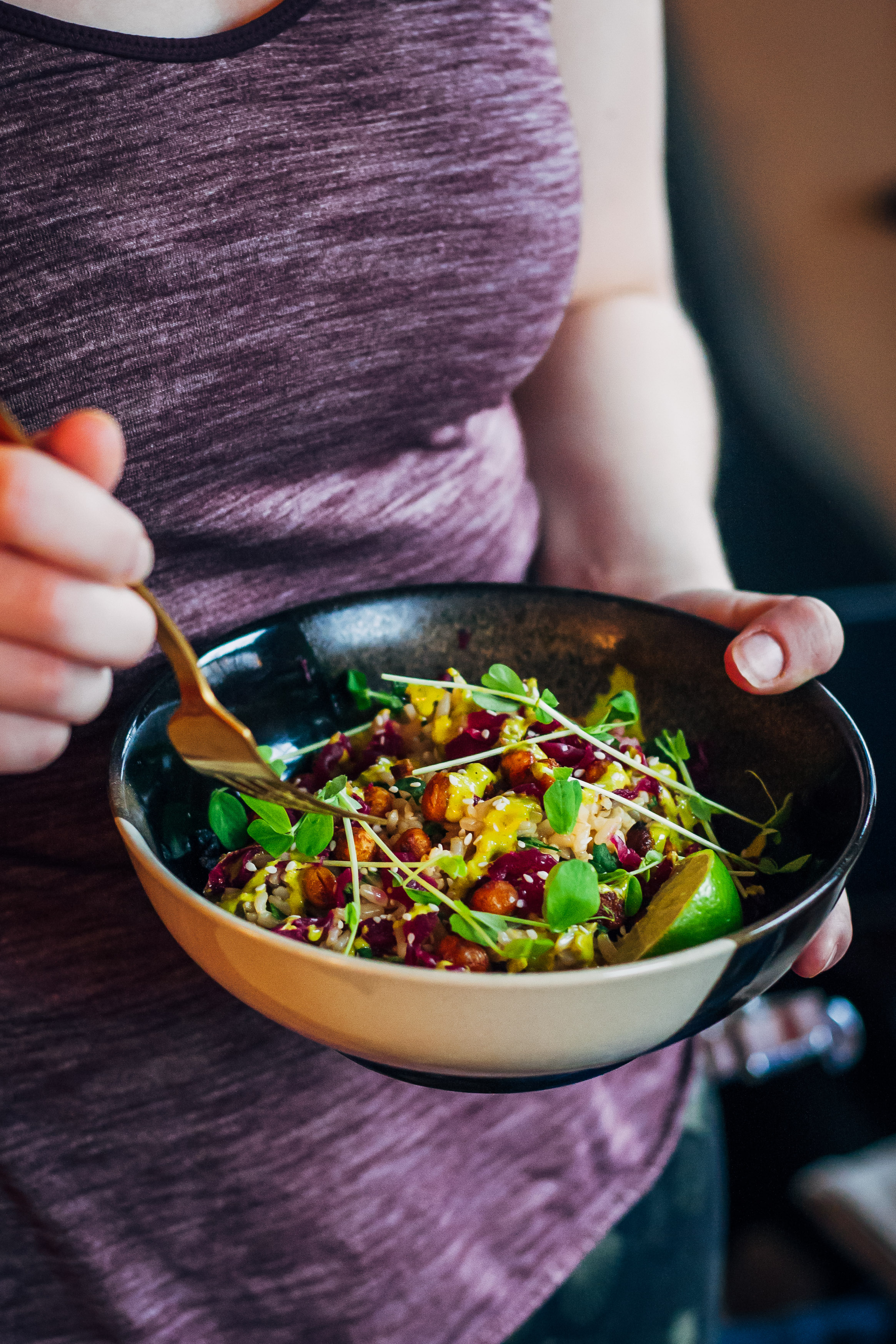 Rainbow Rice Bowl | Well and Full Well and Full