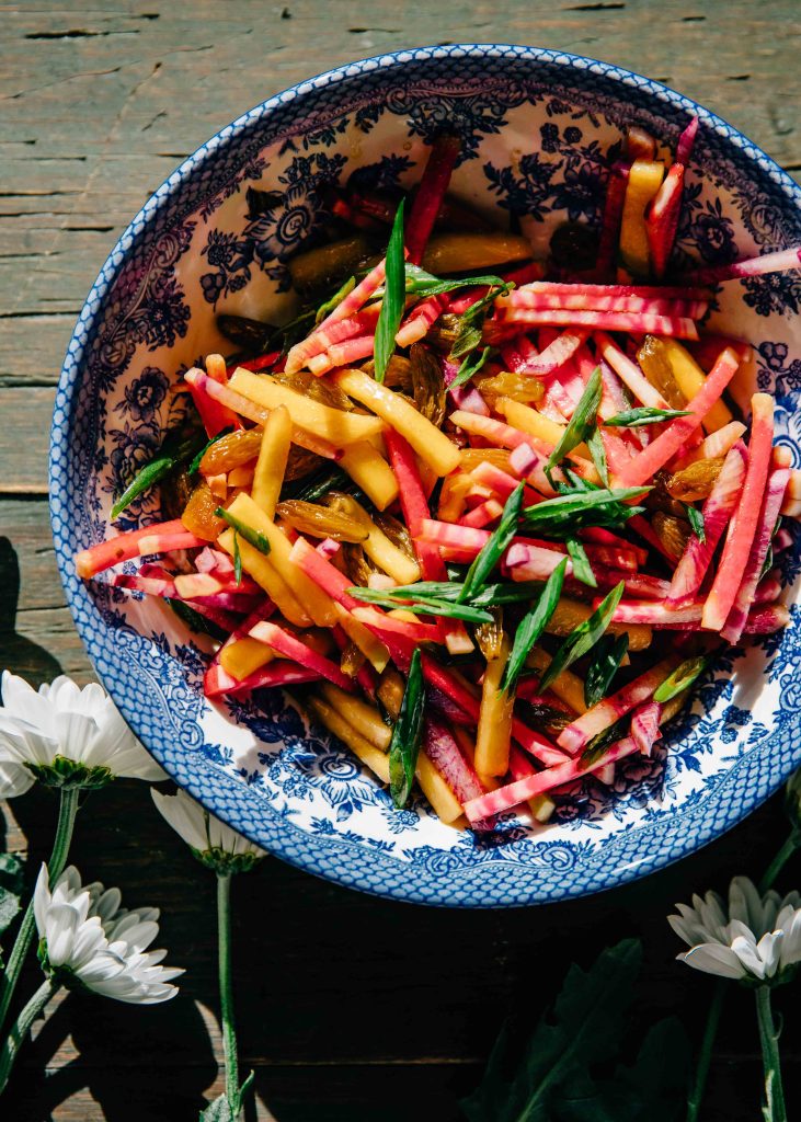 Mango Radish Slaw | Well and Full