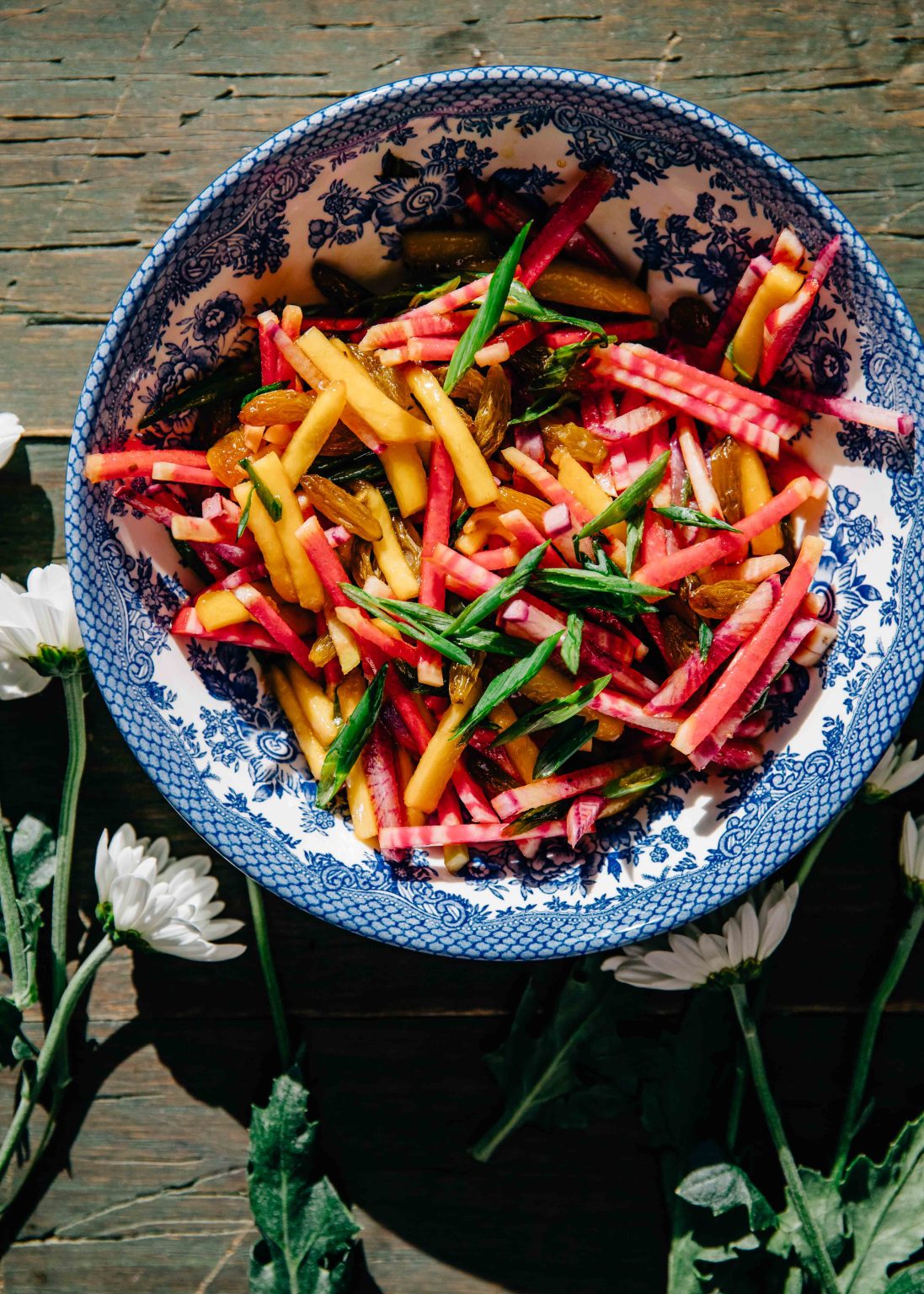 Mango Radish Slaw | Well and Full