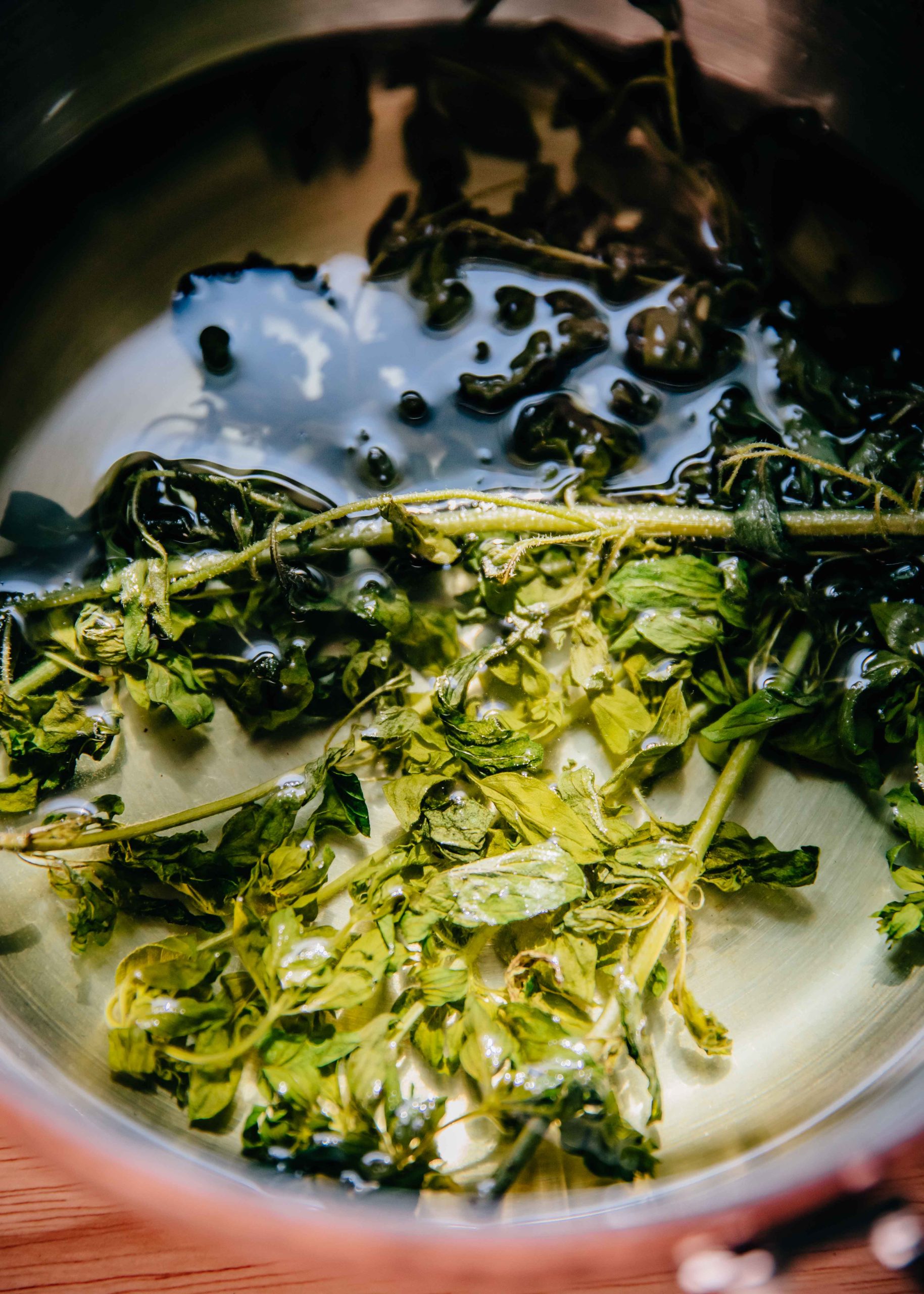 Oregano Simple Syrup for Cocktails | Well and Full | #recipe #vegan # ...