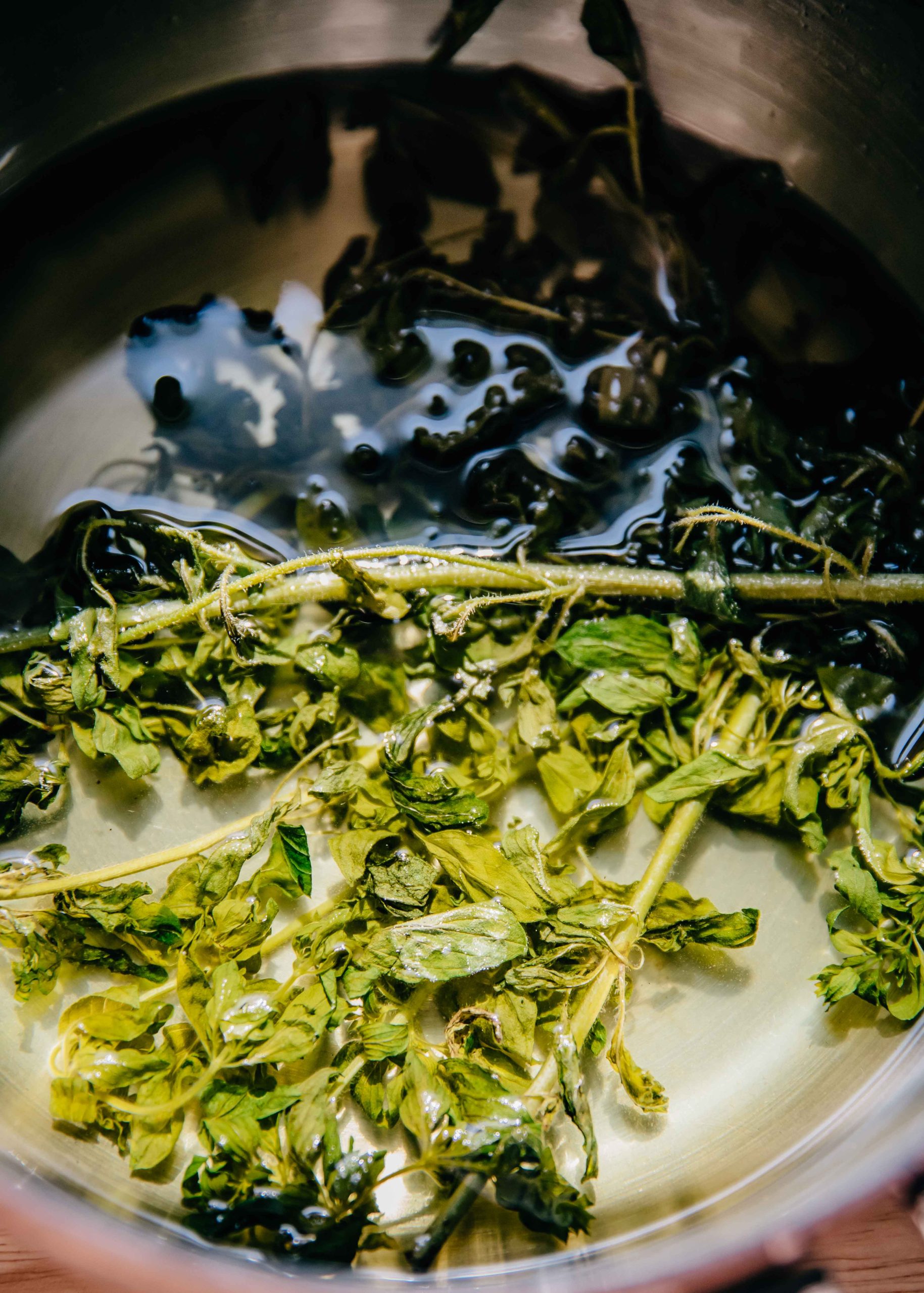 Oregano Simple Syrup for Cocktails | Well and Full | #recipe #vegan # ...