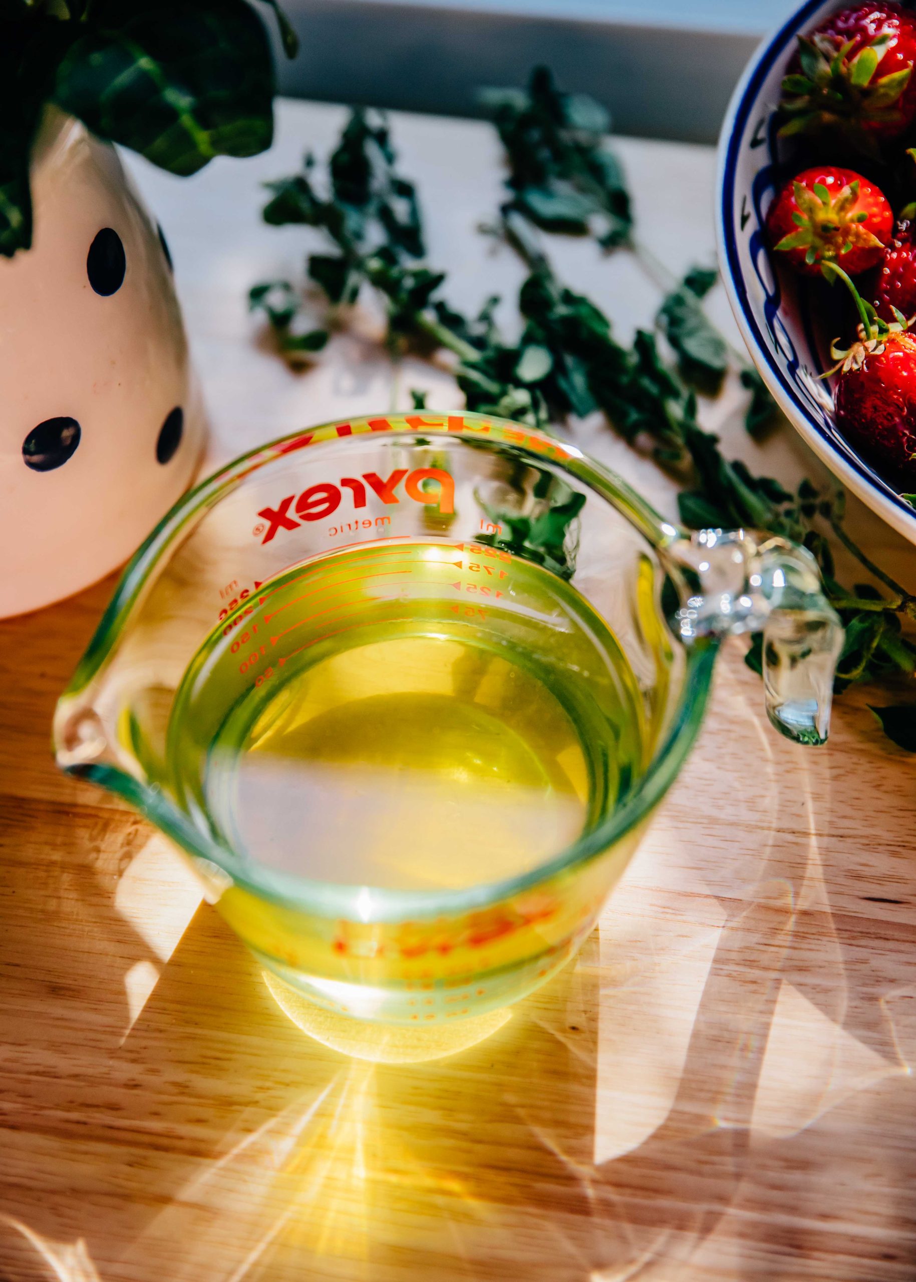 Oregano Simple Syrup for Cocktails | Well and Full | #recipe #vegan # ...