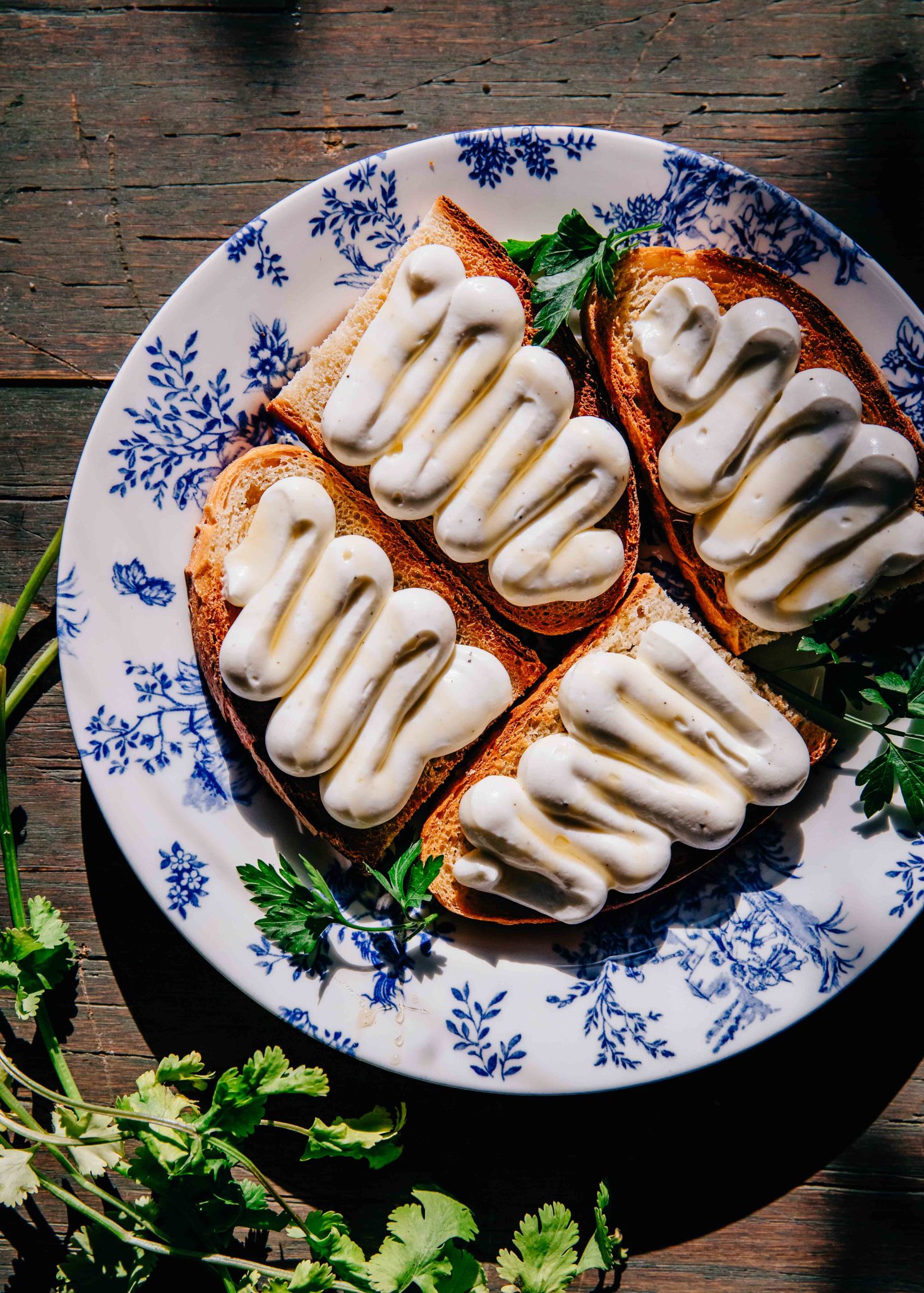 Ricotta Toast with Honey | Well and Full