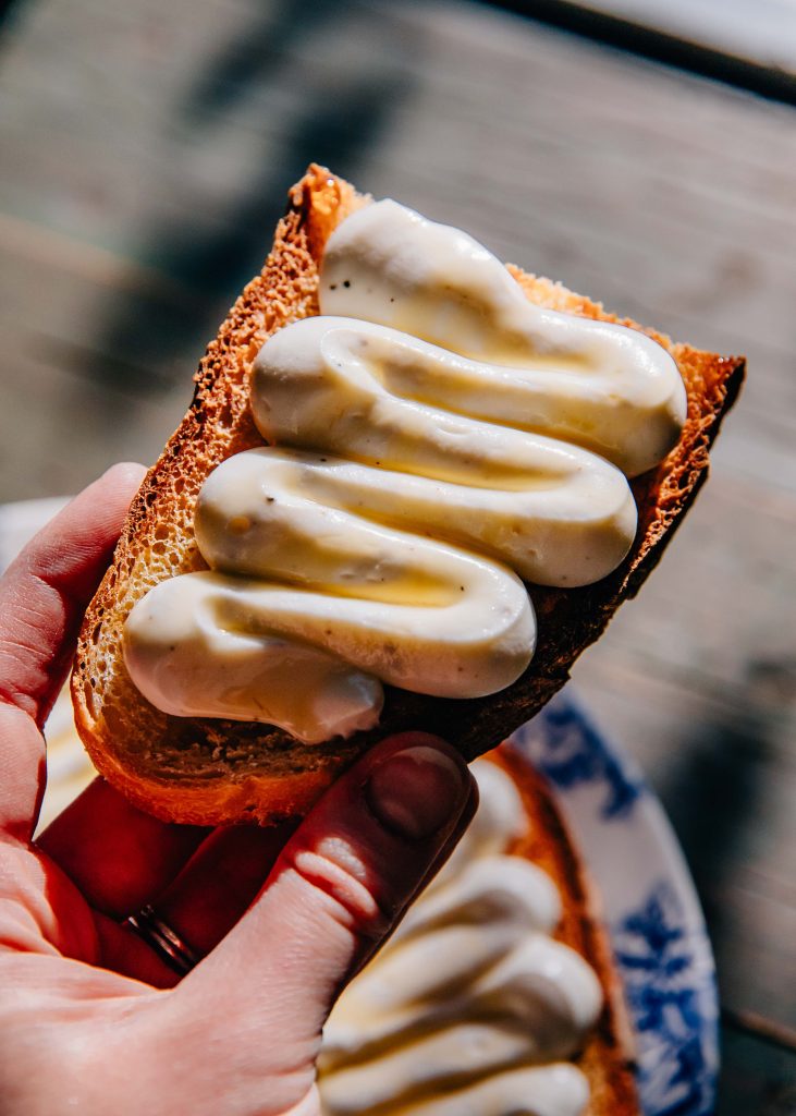 Ricotta Toast with Honey | Well and Full