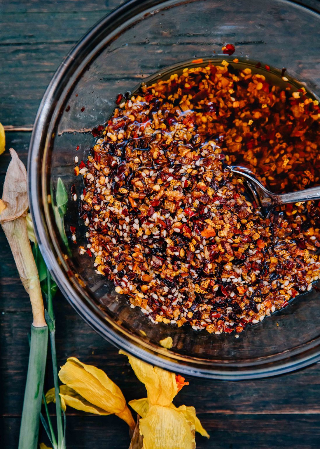 Lemon Peel Chili Crisp | Well and Full