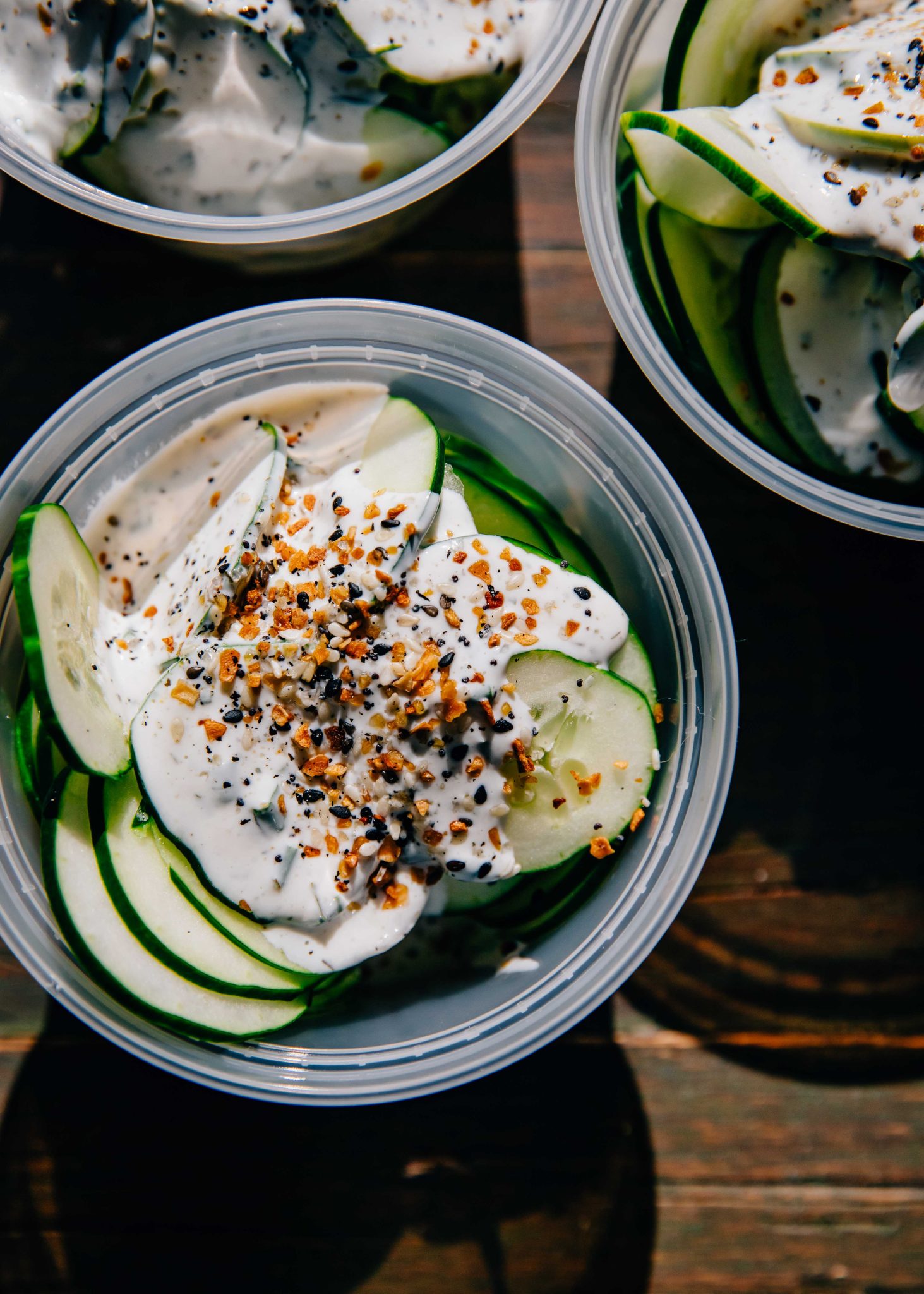 Creamy Cucumber Salad | Well and Full