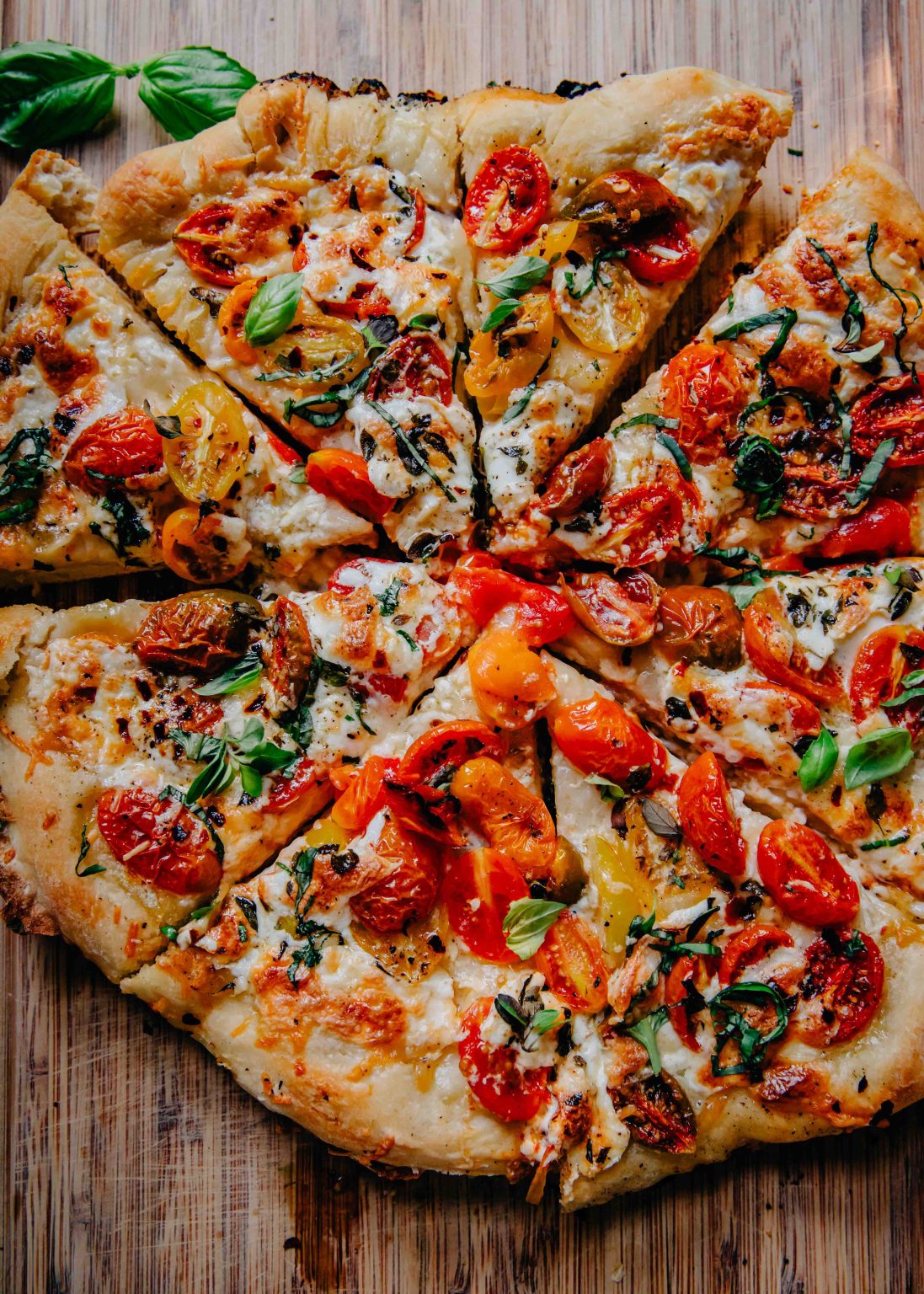Heirloom Tomato Pizza | Well and Full