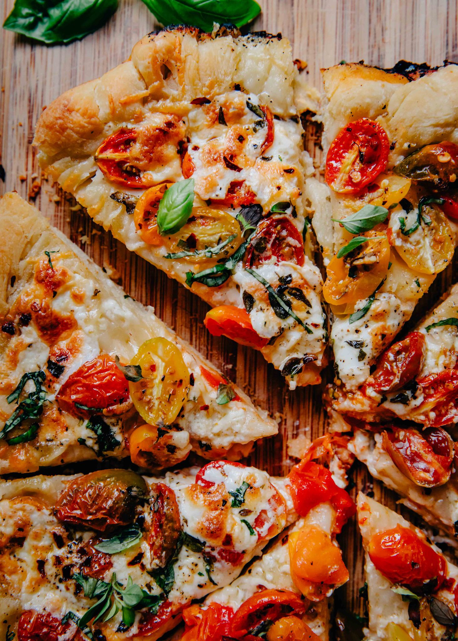 Heirloom Tomato Pizza | Well and Full