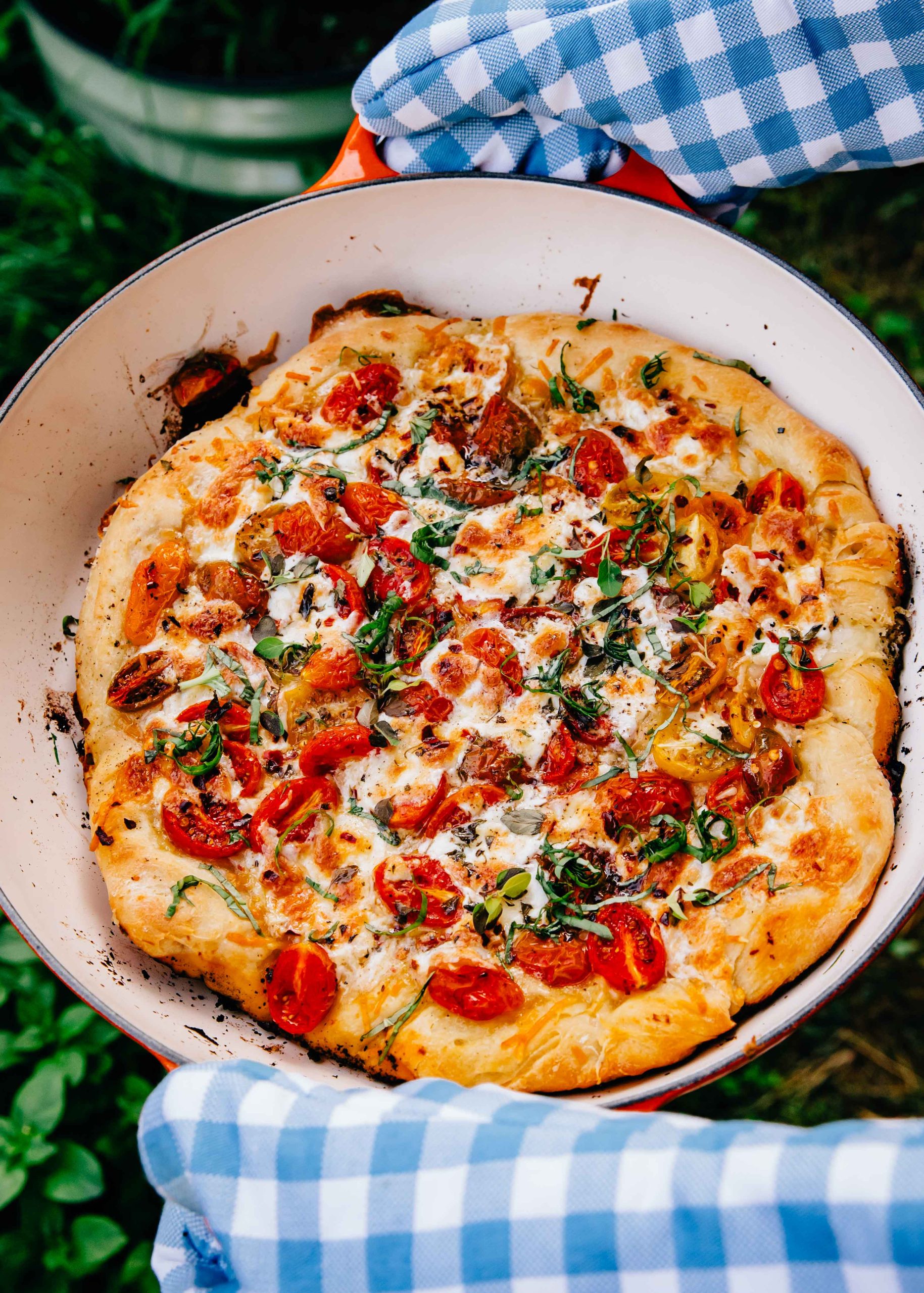 Heirloom Tomato Pizza | Well and Full